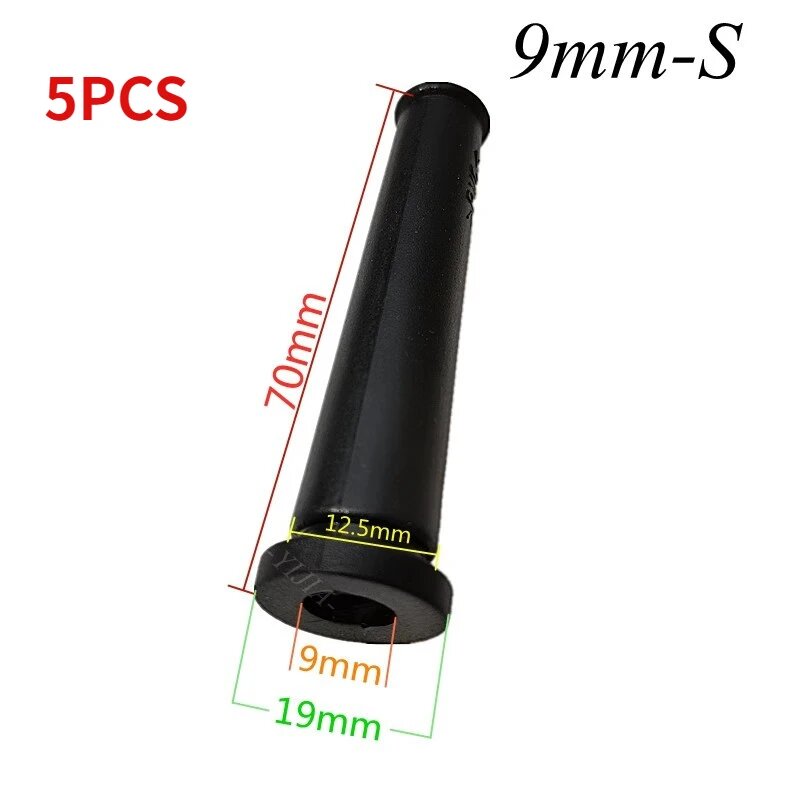Защитные колпачки для проводов 9mm-S, 5 шт.