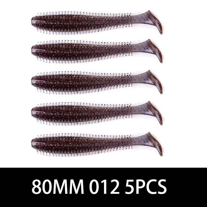 Силиконовая приманка FSDZSO Easy Shiner 80 мм 80mm 012