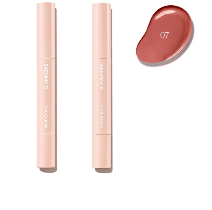 Бальзам Sung bo Cleamy для губ Saemmy's Syrup Shot Melting Balm 07 Bare Peach, 1.8 гр, 2 шт