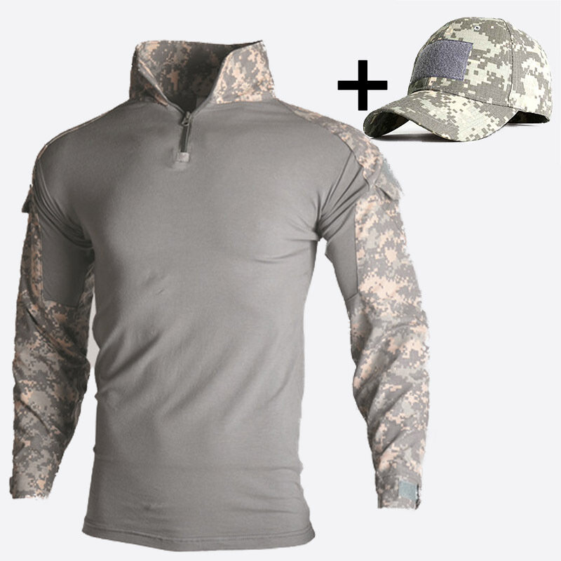 Тактическая рубашка + Тактическая кепкаТактическая рубашка + Т