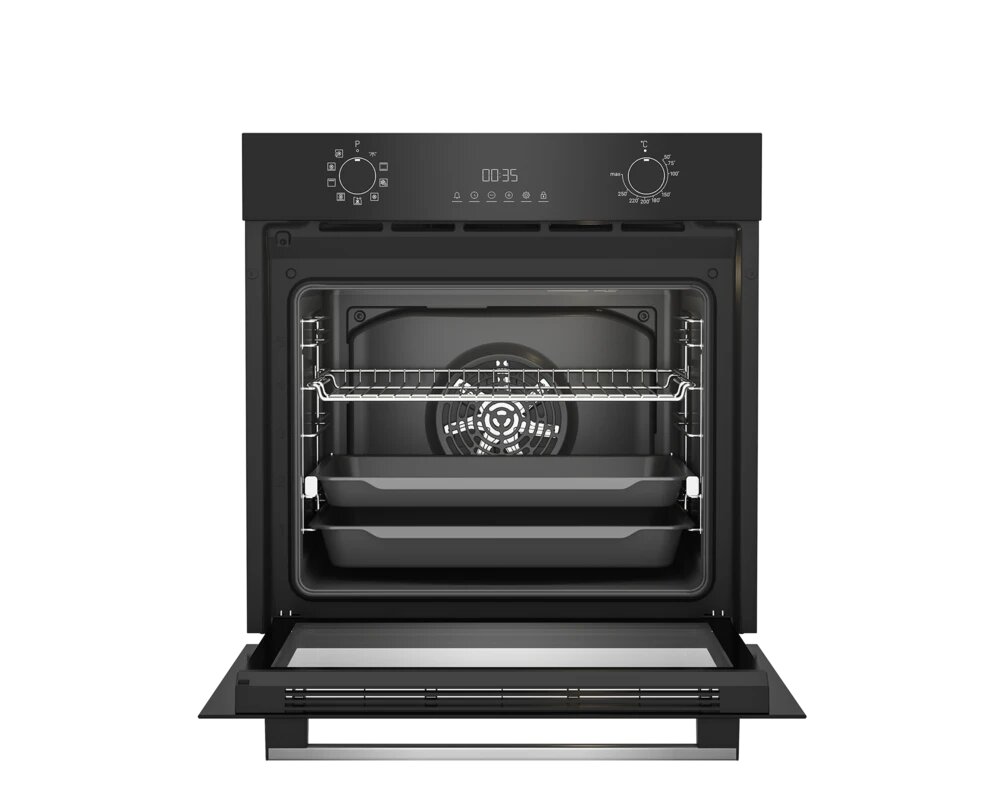 Духовой шкаф электрический Indesit IFE 4841 J BL черный, объем 72 л