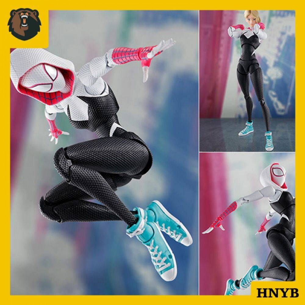 Фигурка Паук-Гвен / Spider-Man Spider-Gwen SHF 15 см