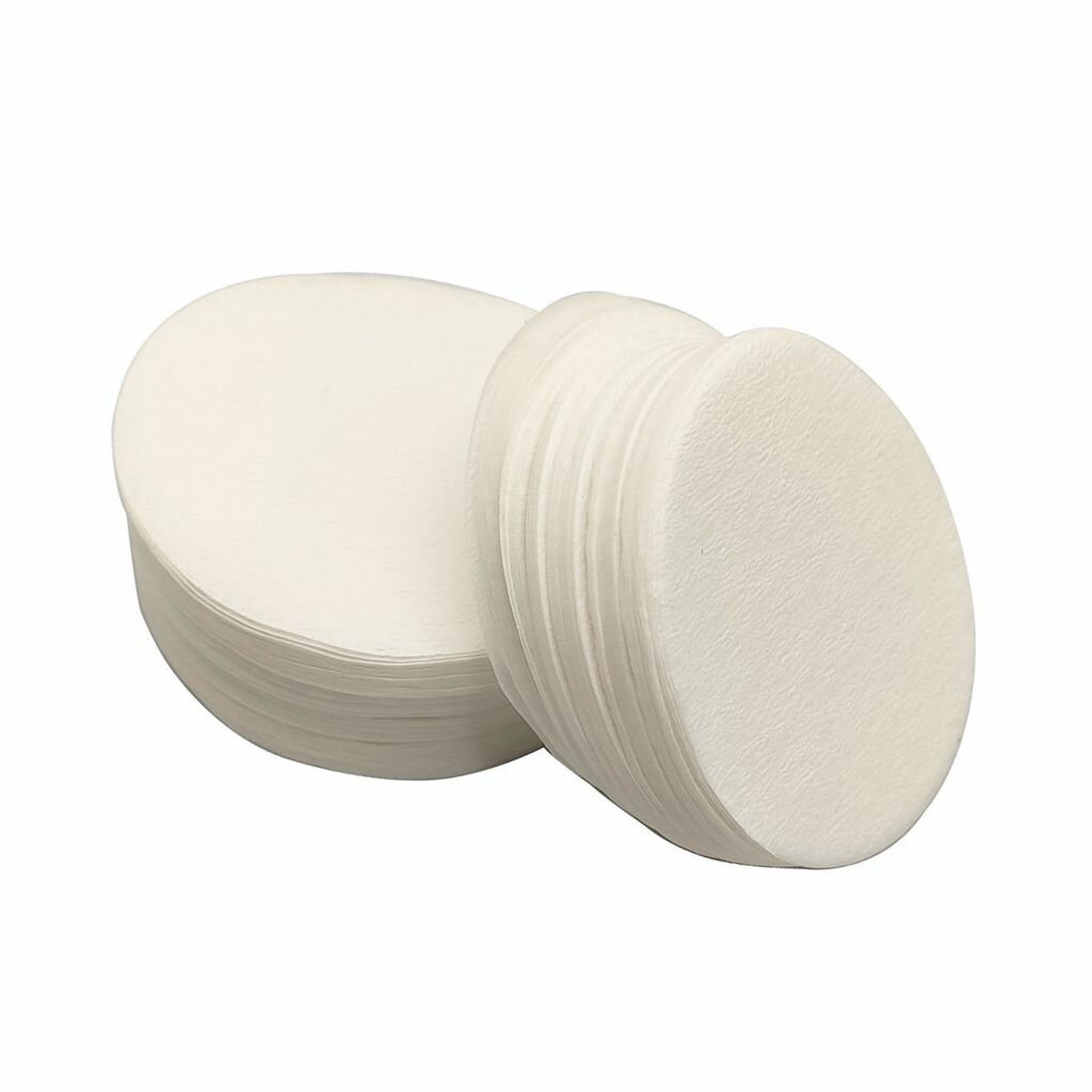 100 листов в упаковке, круглая фильтровальная бумага для кофе диаметром 56 мм-белая