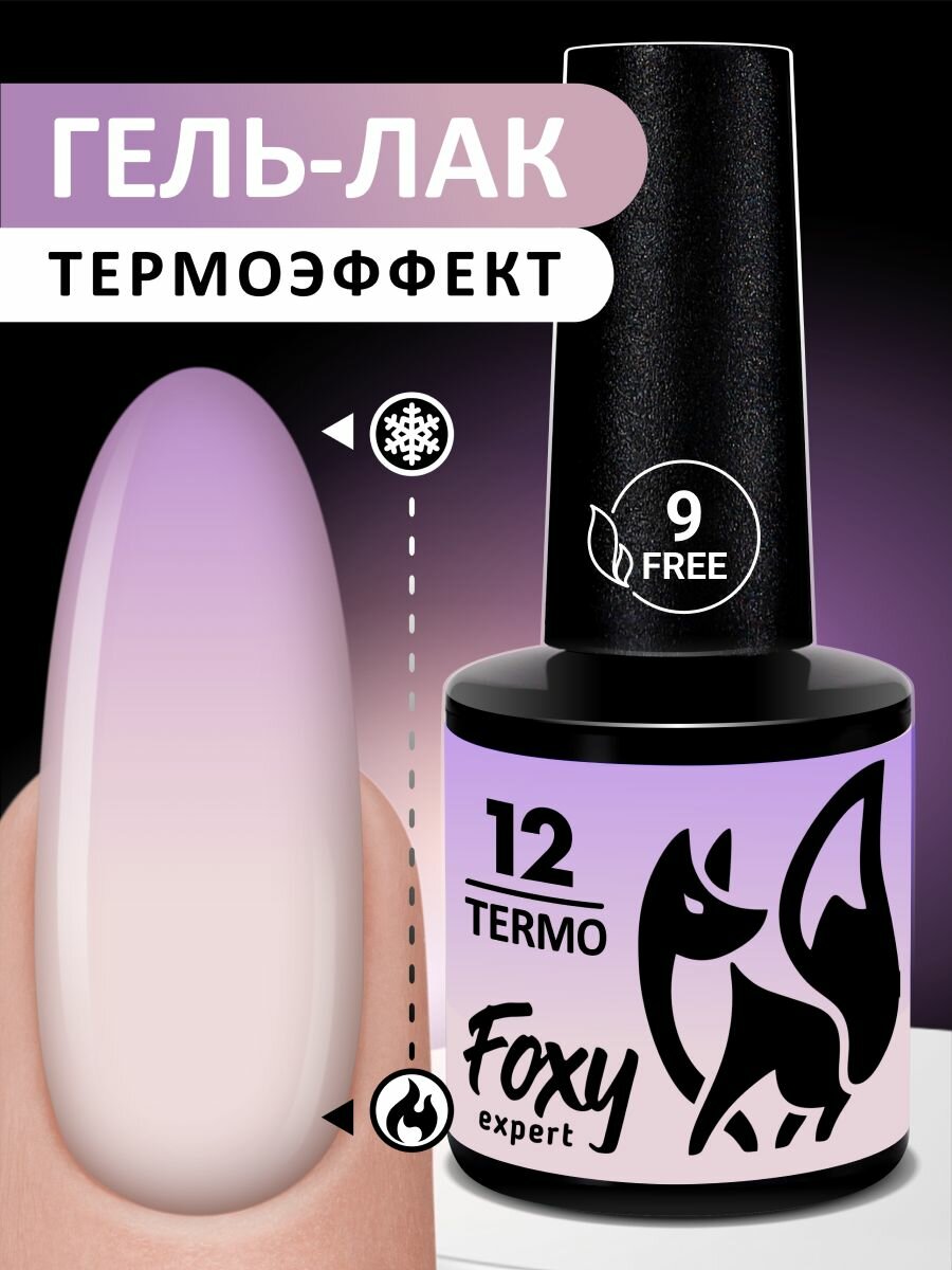 Гель лак для ногтей TERMO #12