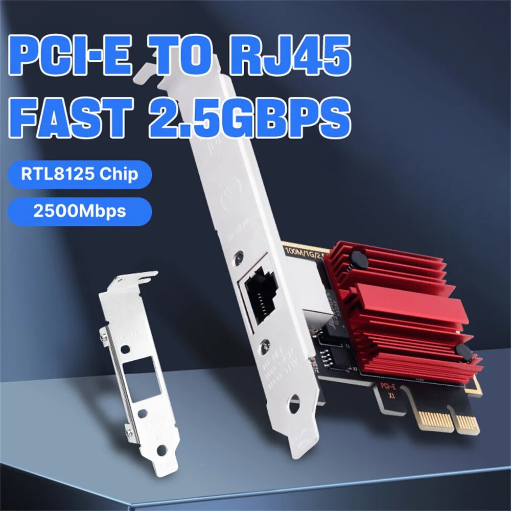 Fenvi 2.5G сетевая карта PCI-E