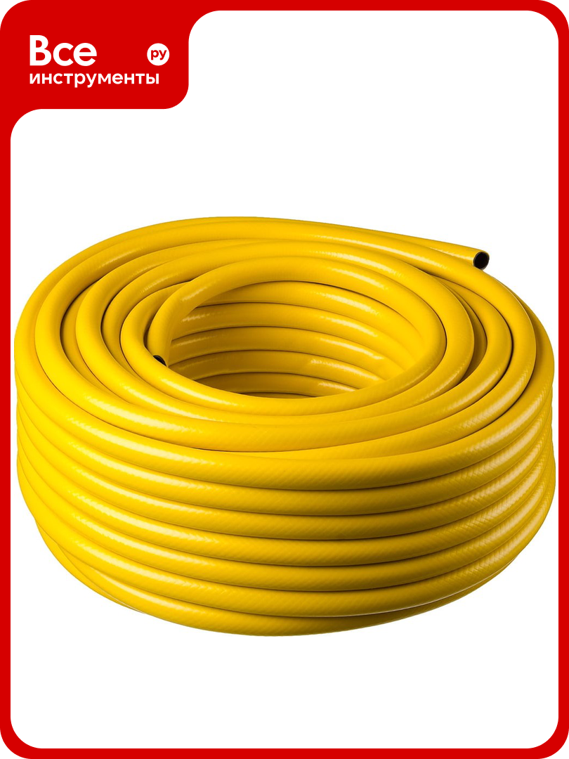 Поливочный армированный 3-х слойный шланг GRINDA COMFORT 25 атм, 3/4"х50м 8-429003-3/4-50_z02, к УФ-лучам
