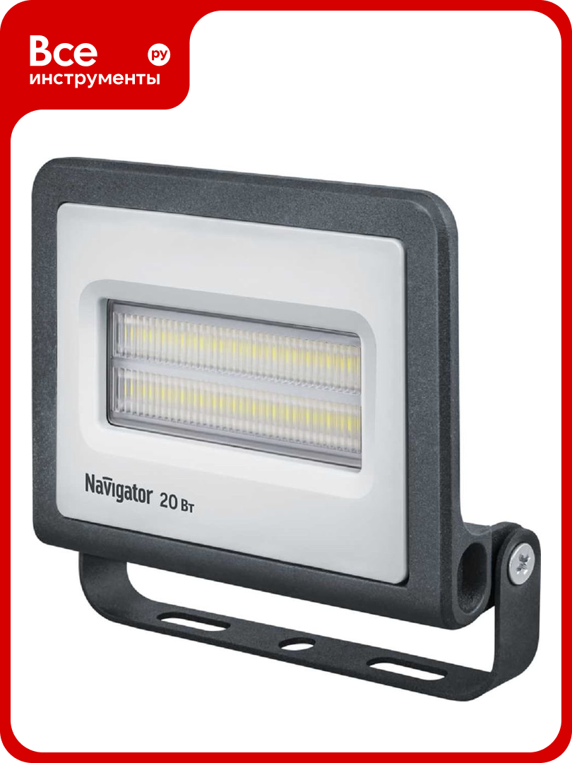 Светильник Navigator NFL-01-20-4K-LED 14202, 85 л, светодиодная