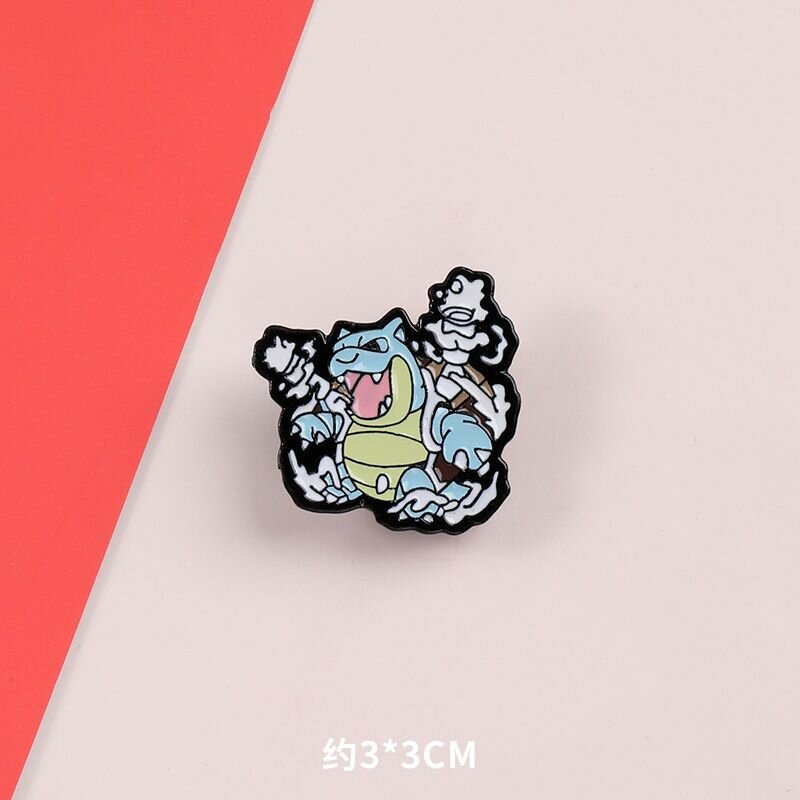 MINISO Брошь с покемонами, японский мультяшный креативный значок эльфа Покемона Пикачу, аниме, периферийная булавка для мужчин