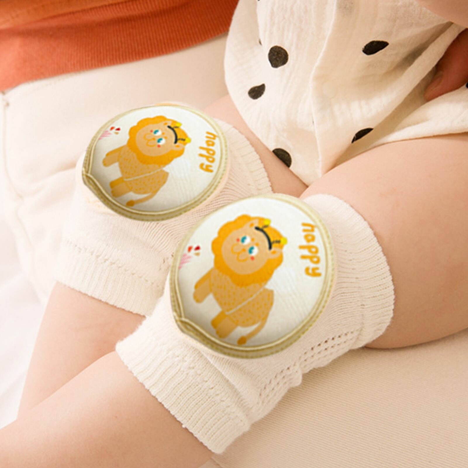 Теплые наколенники для ползания младенцев и детей, защитное снаряжение от падения занятий спортом малышей.