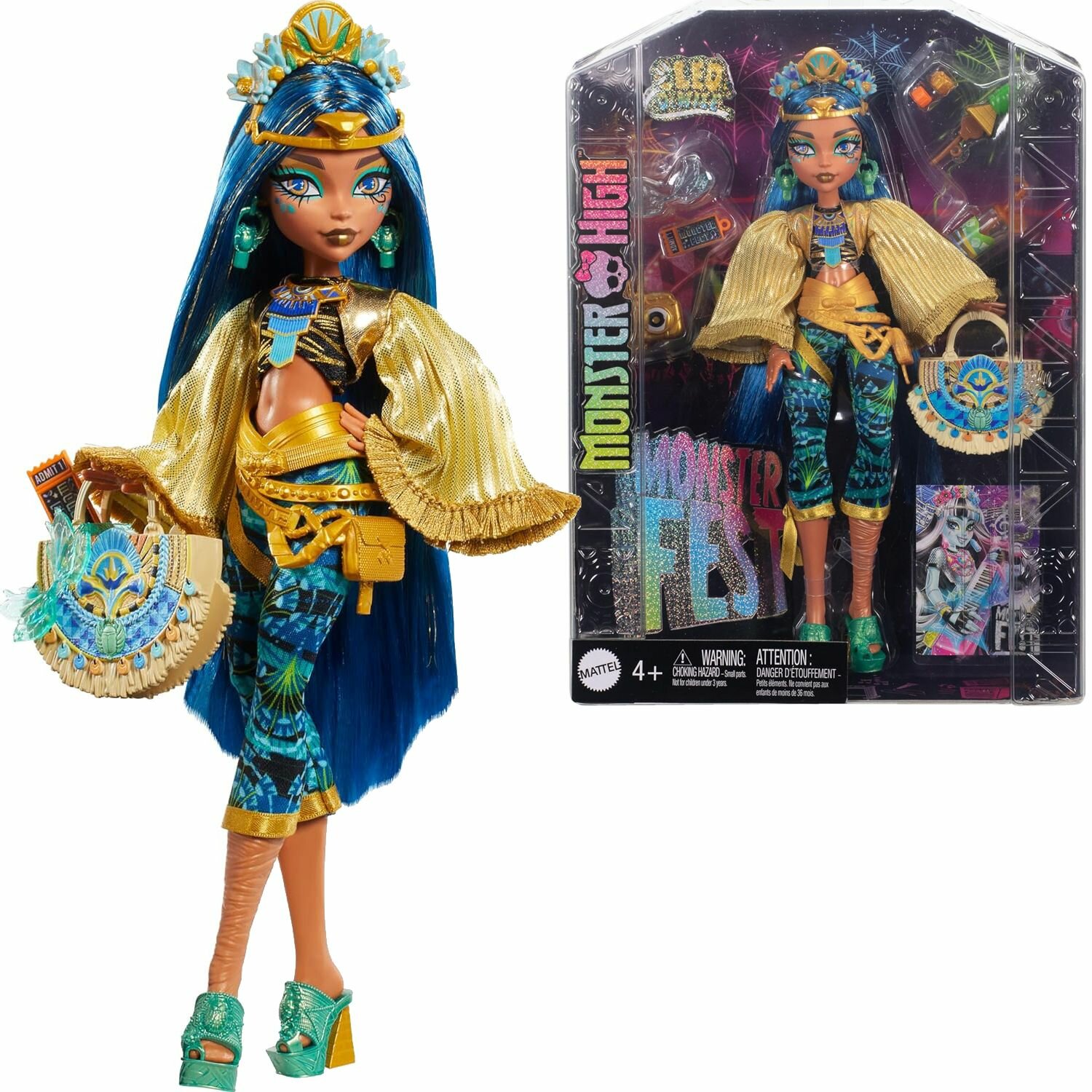 Кукла Monster High, Monster Fest Cleo De Nile HXH81