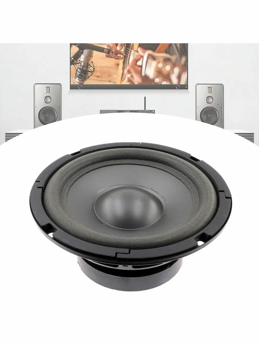 6,5-дюймовый НЧ-динамик 4 Ом 40 Вт, 1 шт, для домашней акустики и сабвуферов