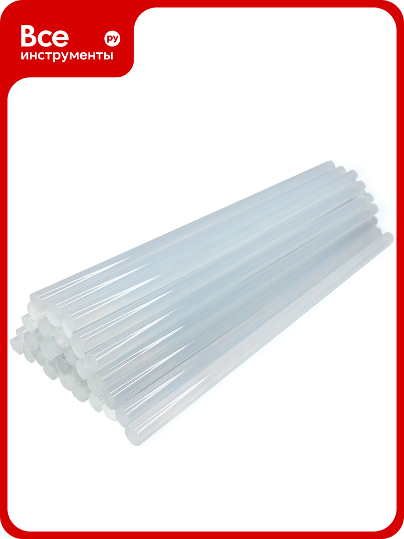 Термоклей 7x300 мм, 1кг vertextools 18-7-300, металла