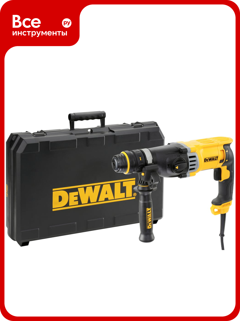 Перфоратор, DeWalt, DeWalt 900Вт D25144K-A9, легких долбежных работ, легкий
