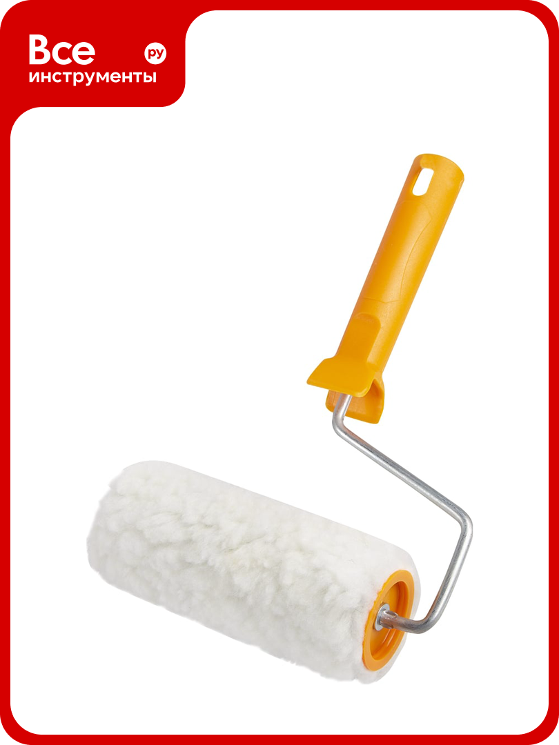 Валик шабашка меховой, Натур 240 мм 108 2280 46010, пластик