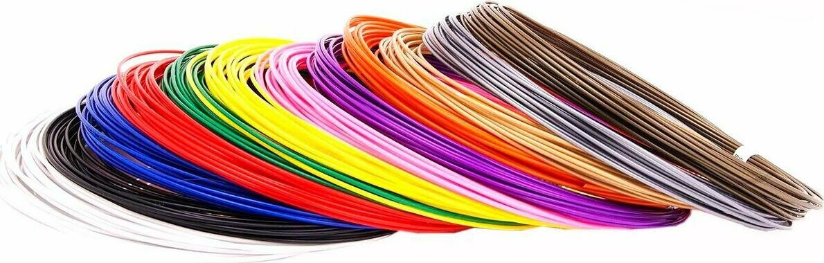 Набор пластика для 3D ручек ABS12 "UNID", 12 цветов по 10 м.