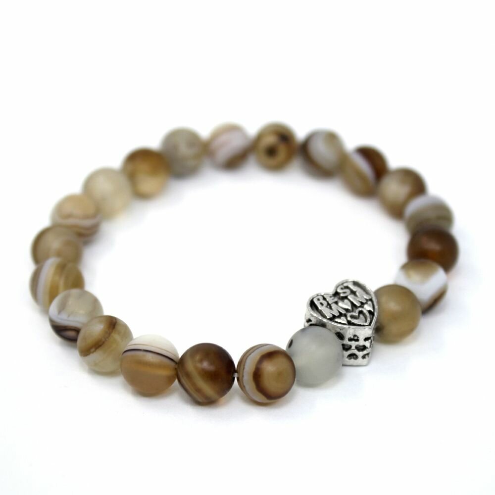 Браслет, агат