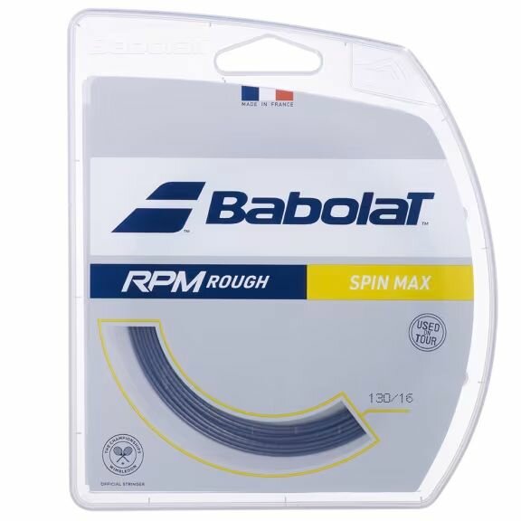 Струна для теннисной ракетки Babolat RPM Rough Spin Max 12м