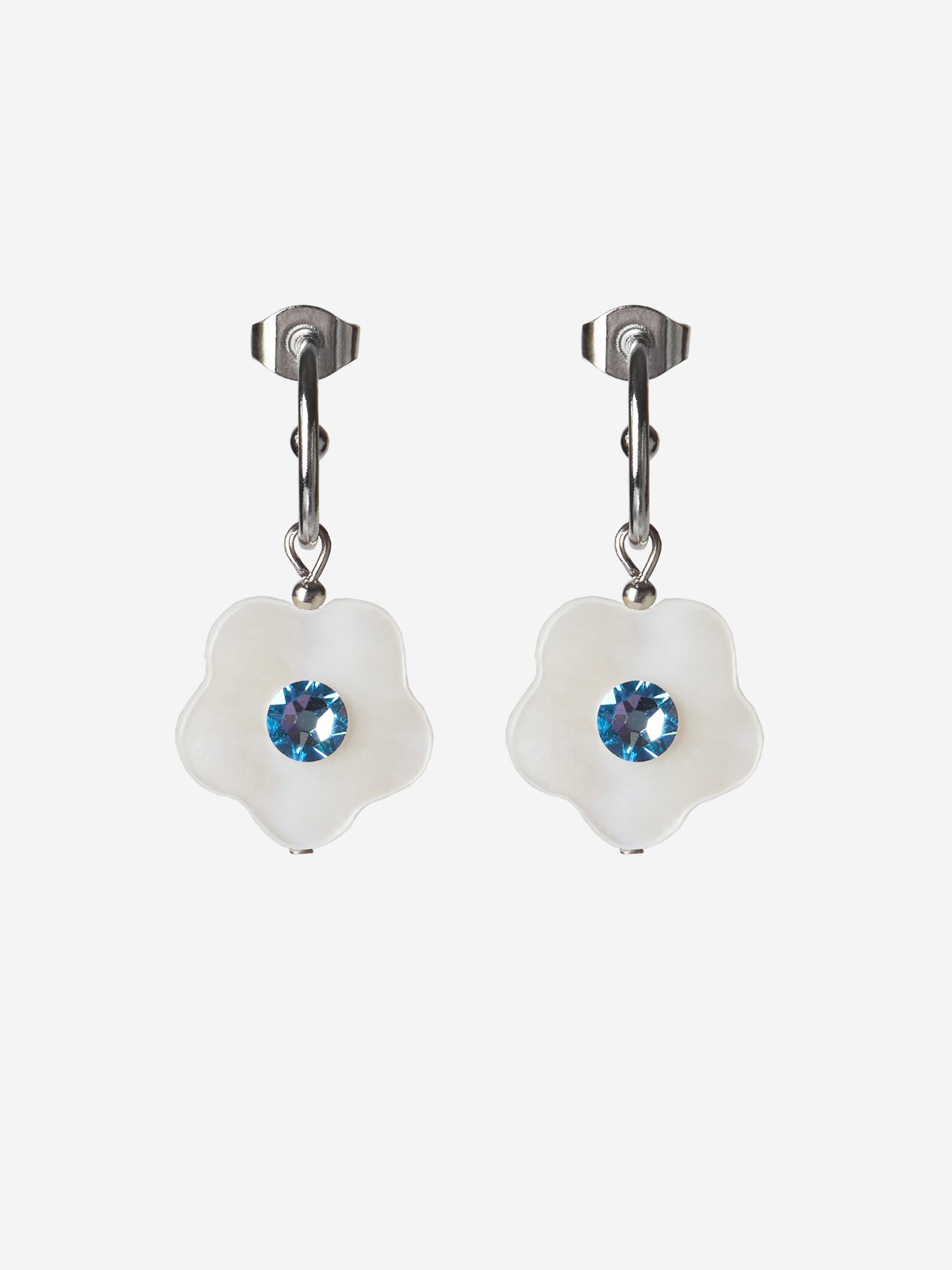 Серьги с подвесками na'da, перламутр