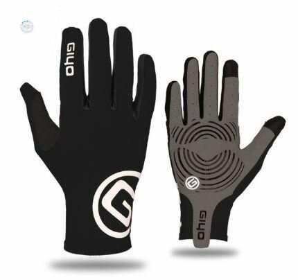 Велоперчатки GIYO закрытые с длинными пальцами для велоспорта ветрозащитные, дышащие, с противоскользящей ладонью
