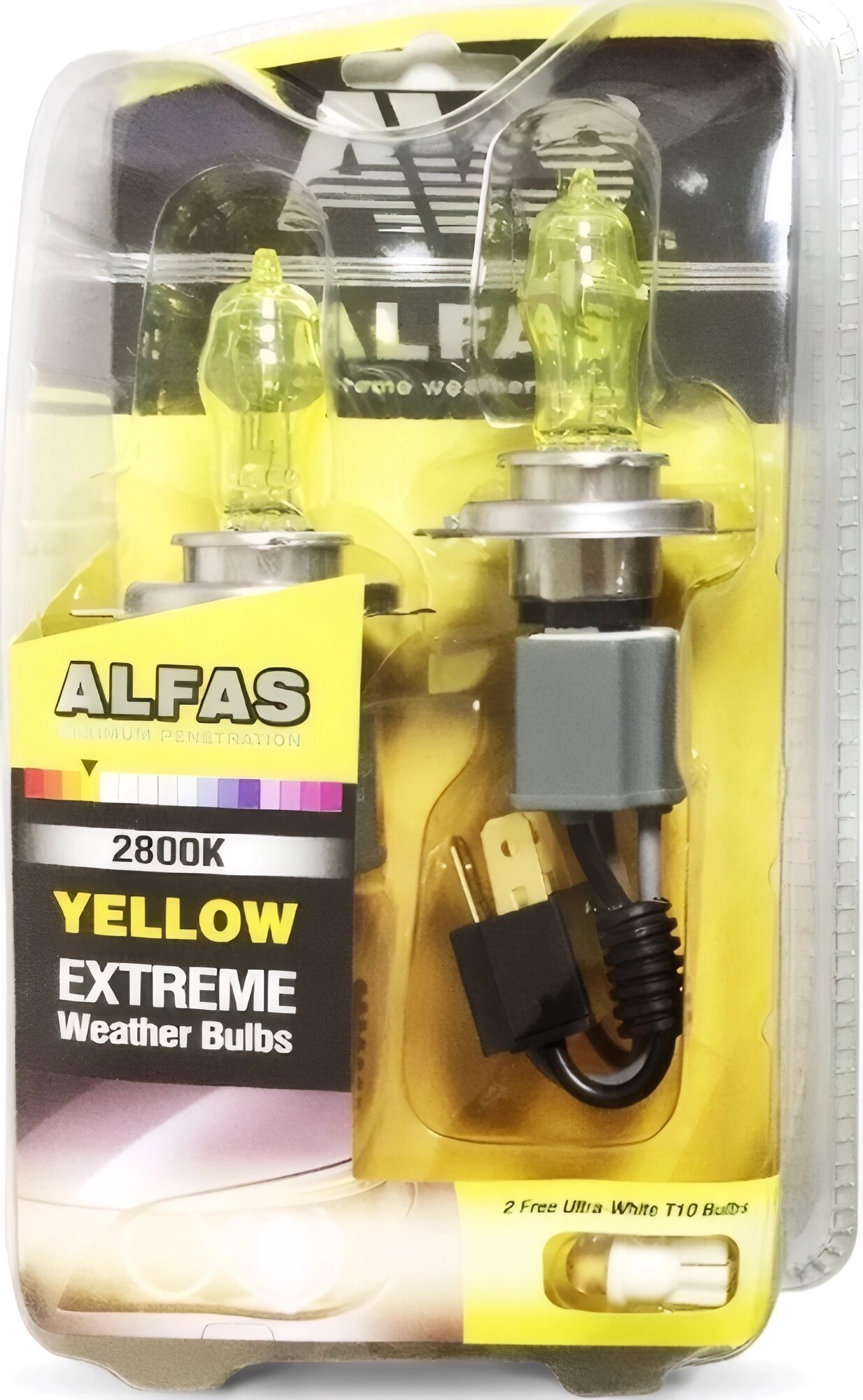 Галогенные лампы AVS ALFAS Extreme Weather 2800К H4 12V 75/85