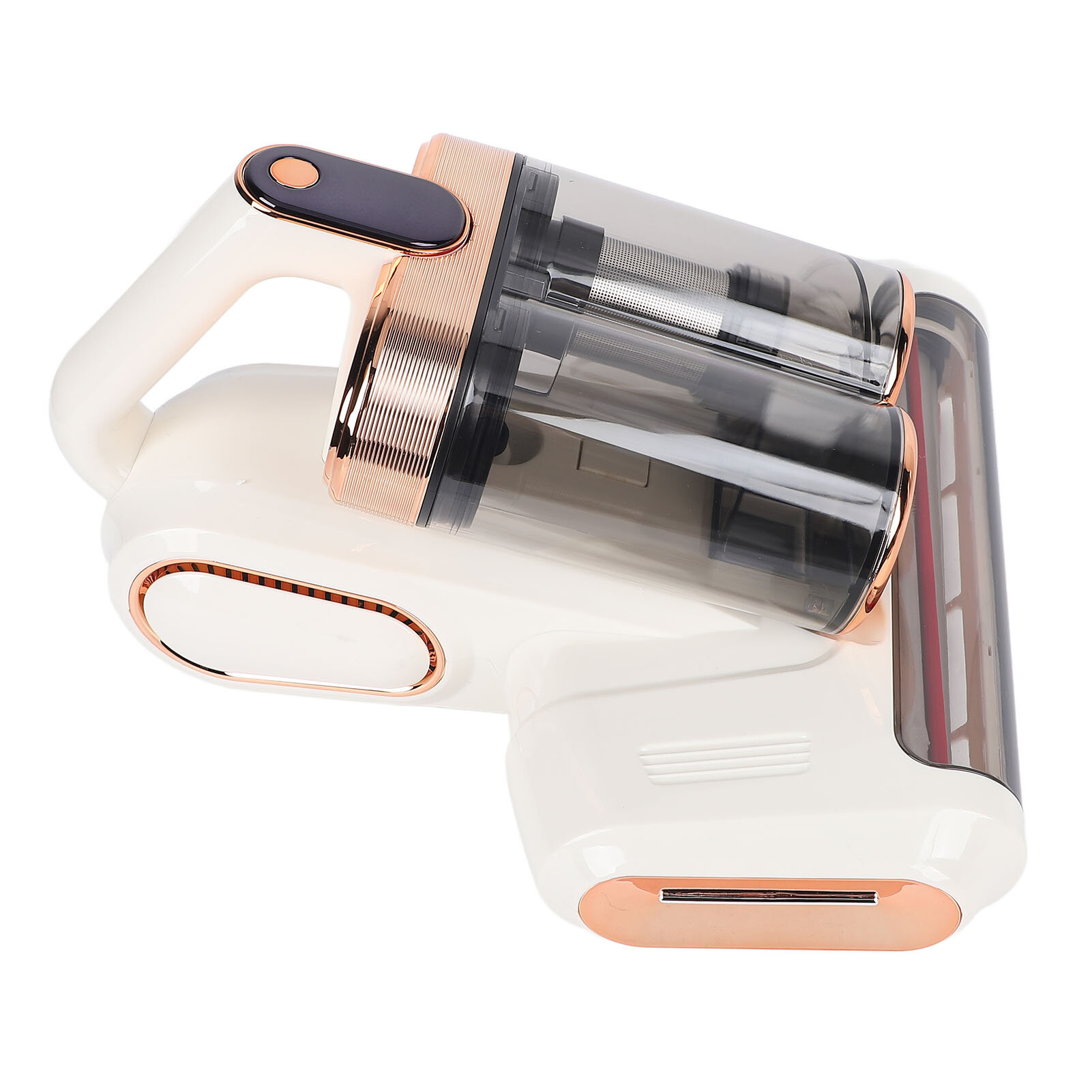 Пылесос для кровати беспроводной пылесос для матрасов с всасыванием 13000 Па большой пылесборник 520 мл большой всасывающий порт для кровати дивана ковер белый золотой