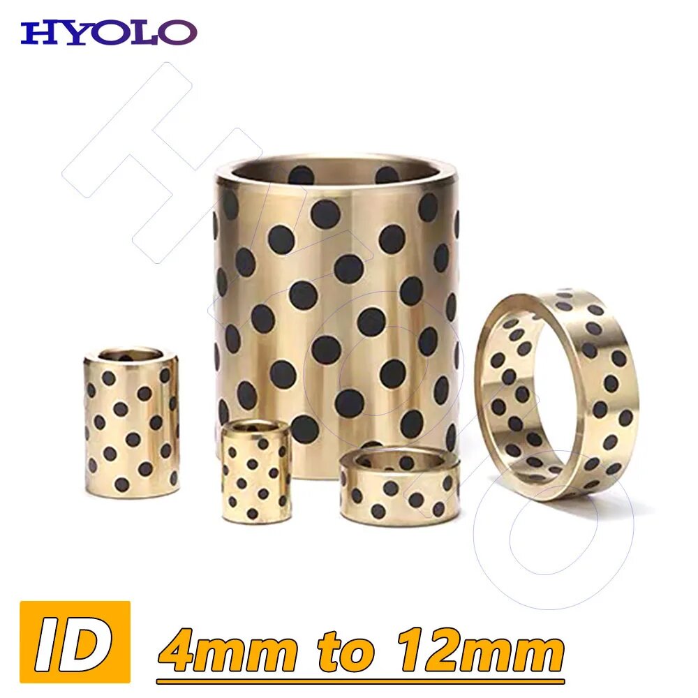 Латунная самосмазывающаяся втулка 4-12 мм 10 x 14 x 45mm