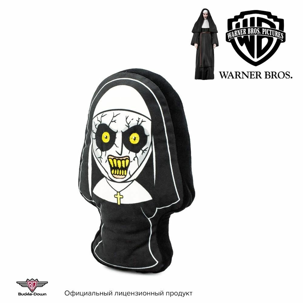 Мягкая игрушка-пищалка для собак Buckle-Down, "Заклятие" мультицвет 25 см