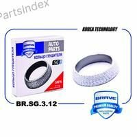 Кольцо глушителя BR. SG.3.12 MR571816 Mitsubishi GALANT 07- Lancer07- Outlander 10- 54*69*16 , BRAVE BRSG312