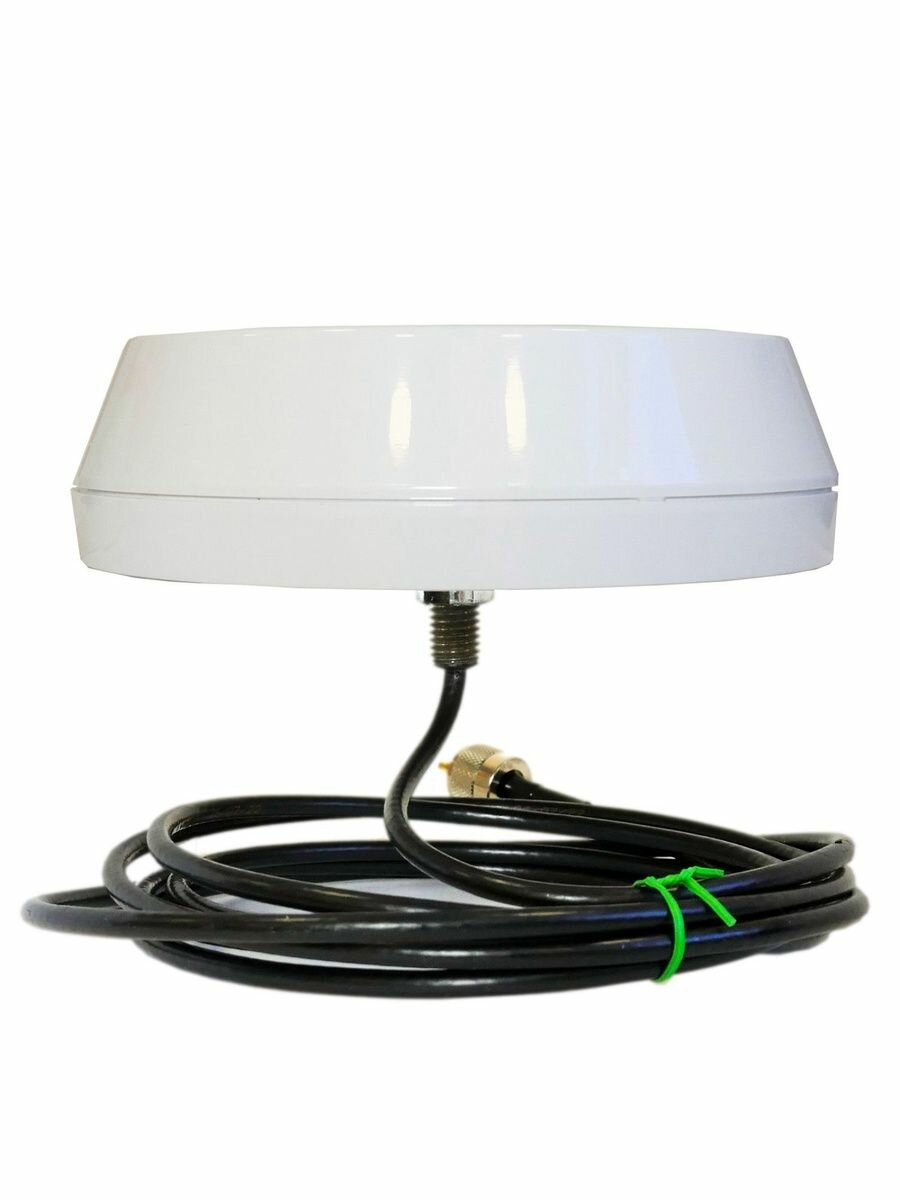 Антенна автомобильная Шайба-2 Ultra белая врезная низкопрофильная