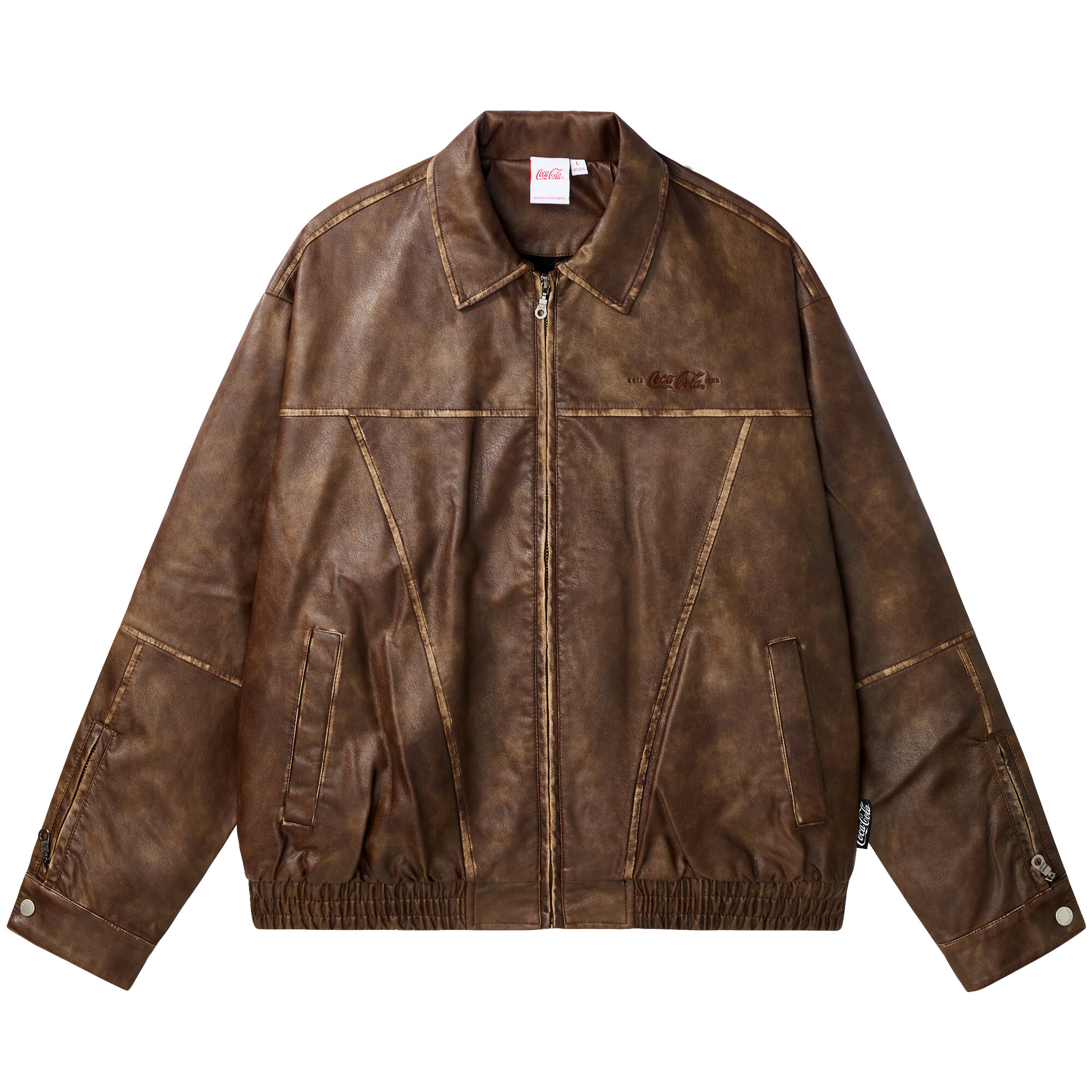 Куртка кожаная