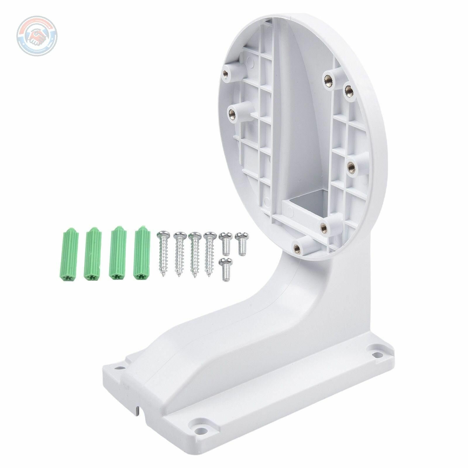 Кронштейн настенный для купольной IP-камеры Hikvision, белый ABS-кронштейн с квадратной базой, простая установка, прочное крепление, совместим с DS-2CD2132-IOD