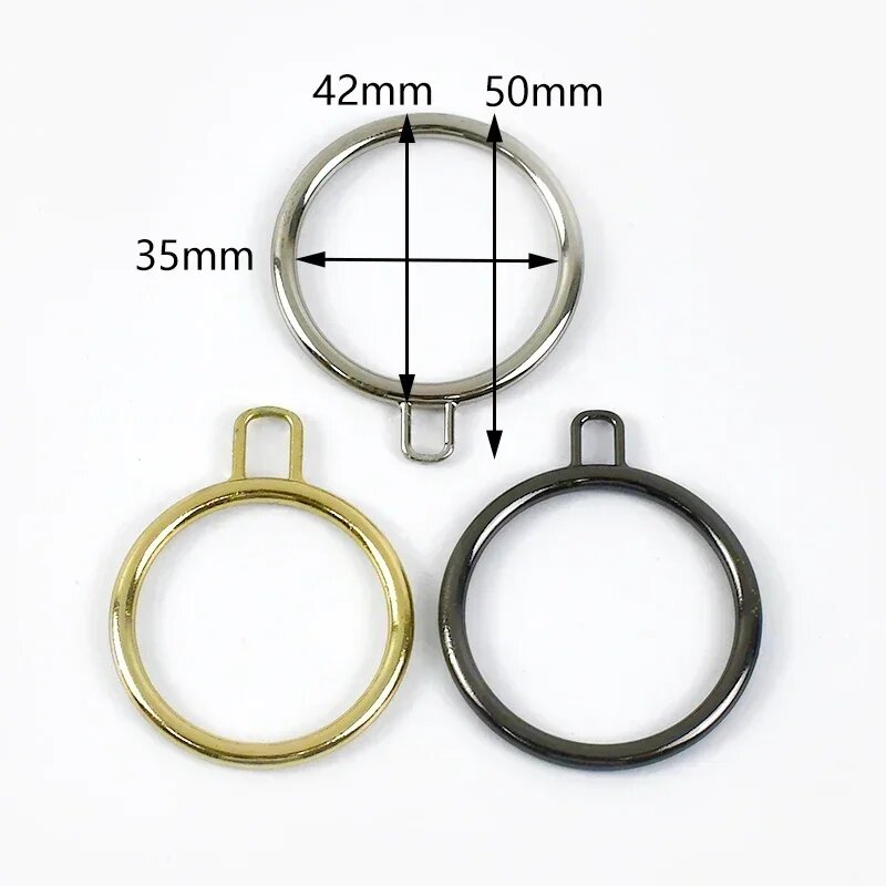 5/10 шт. 11-40 мм круглый металлический съемник молнии, сменные застежки-молнии, сумка с ручкой, уплотнительное кольцо, слайдер на молнии, кулон, сделай сам, шитье на молнии