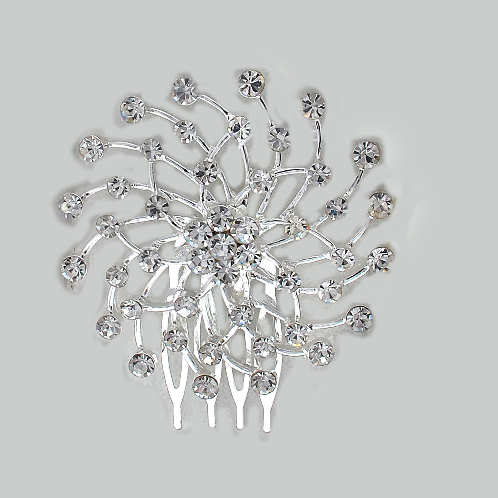 Гребень с стразами, Эстет, стразы,23.75 гр.