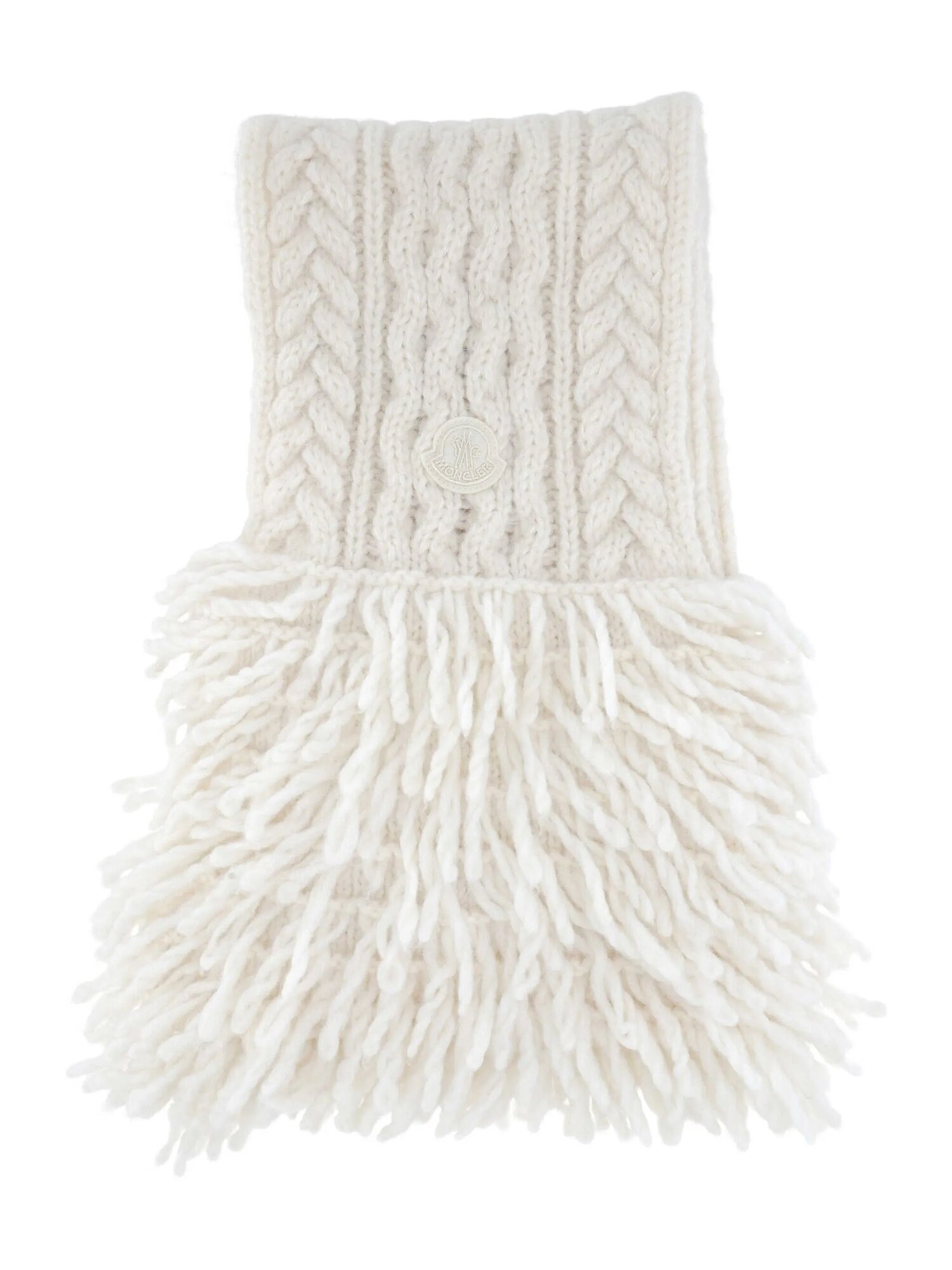 Шарф Cable-knit fringed scarf для женщин