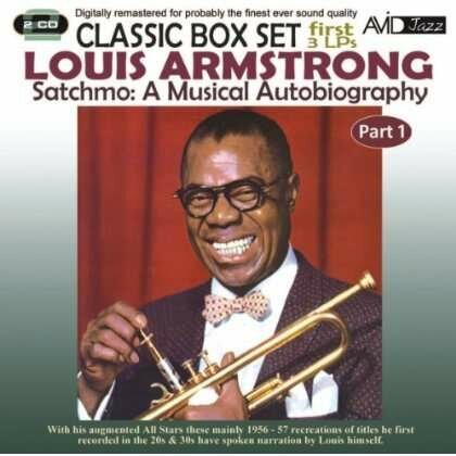 Диск Louis Armstrong (1901-1971) - Satchmo: A Musical Autobiography Part 1 (2 CD)