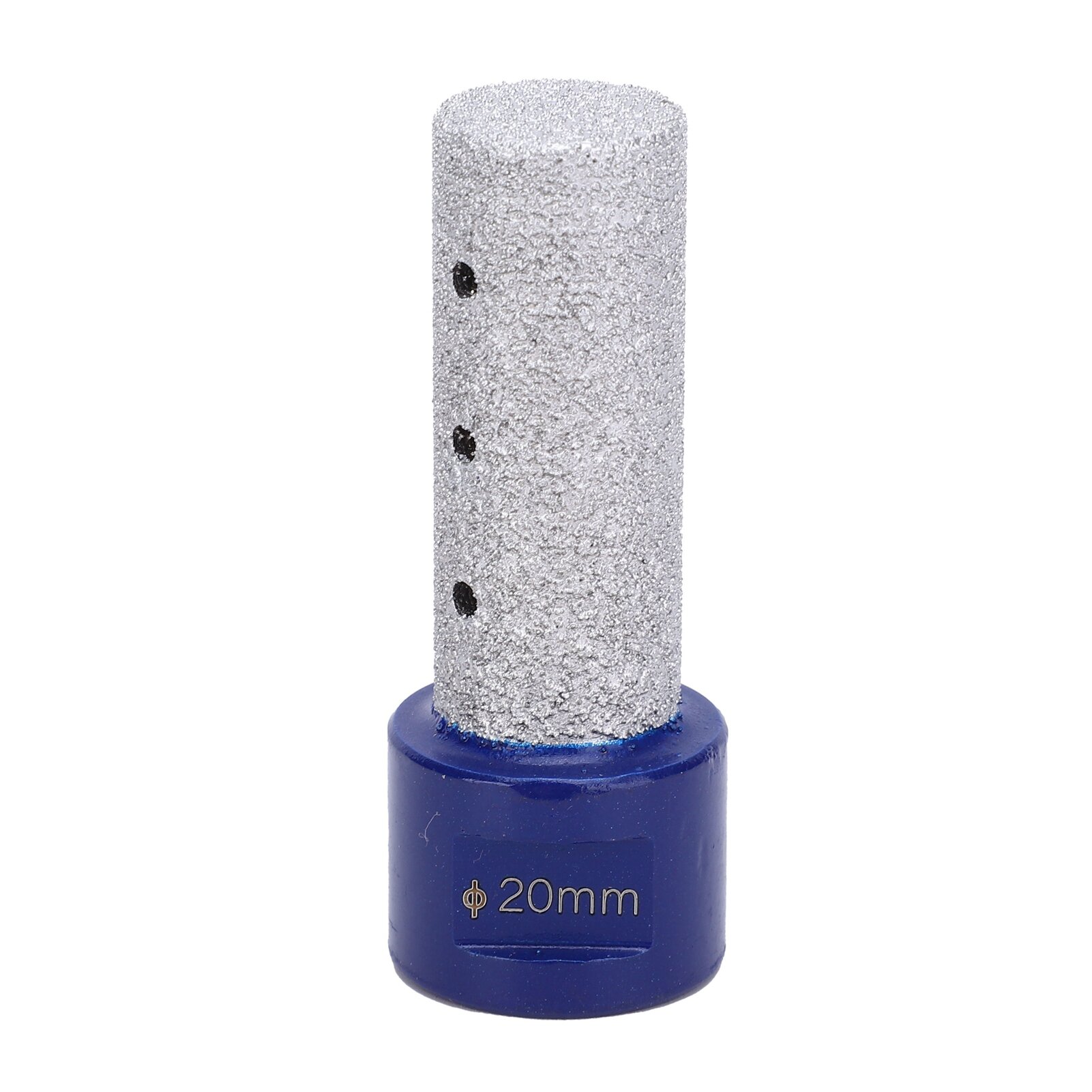 Алмазная фреза для сухого сверления резьбы с цилиндрическим хвостовиком, паяное отверстие, полировка, развёртка, сверло 20 мм