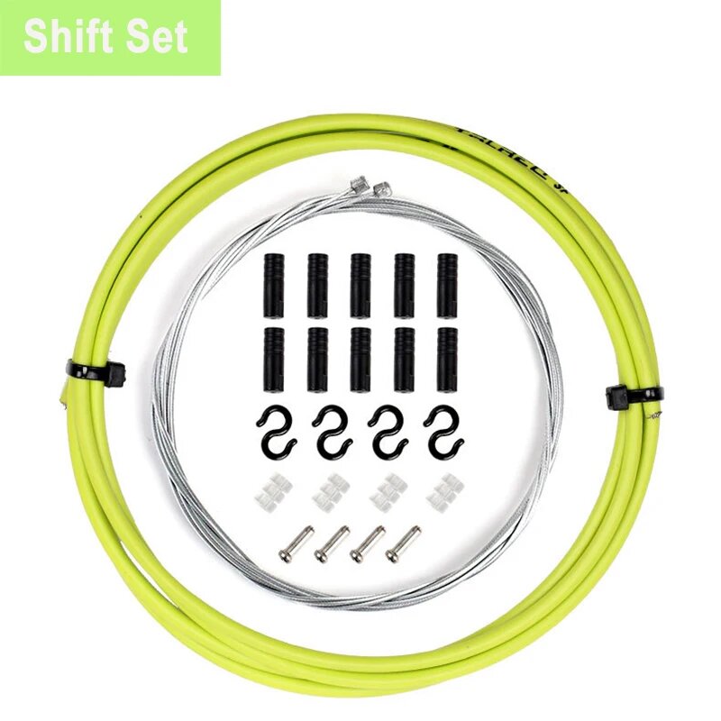 Комплекты тросов для велосипеда Зеленый, Shift Set Green