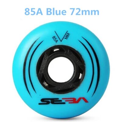 Колеса для роликов SEBA HV 80/76/72 мм 4 шт, 85A Синий, 85A Blue 72mm