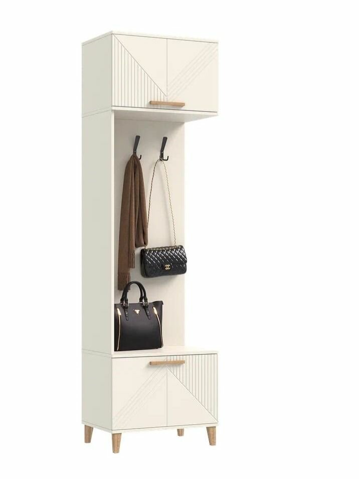 Ирис Шкаф с вешалками. Кашемир .60 см