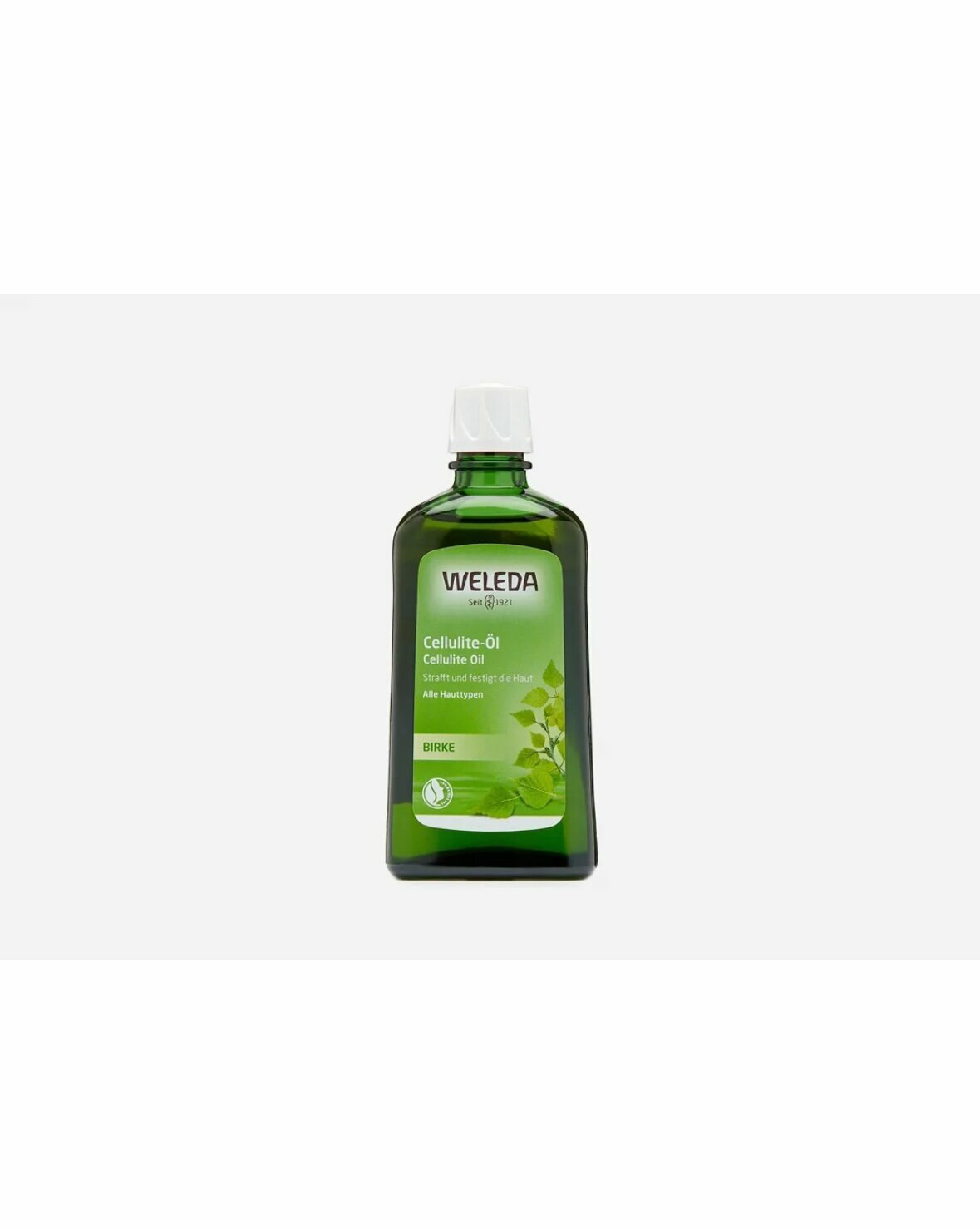 Антицеллюлитное масло для тела WELEDA birch cellulite oil 200ml