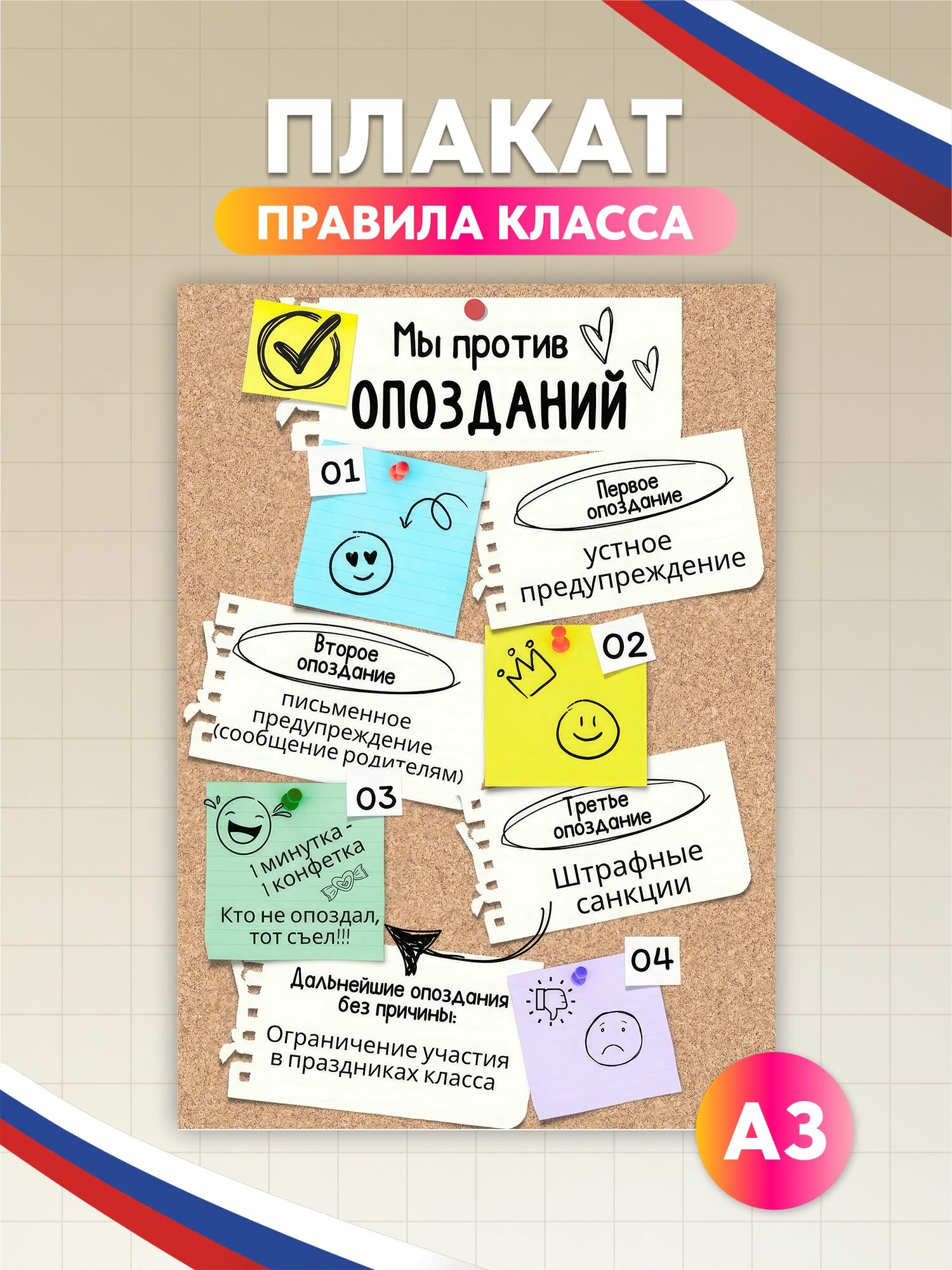 Правила класса плакат