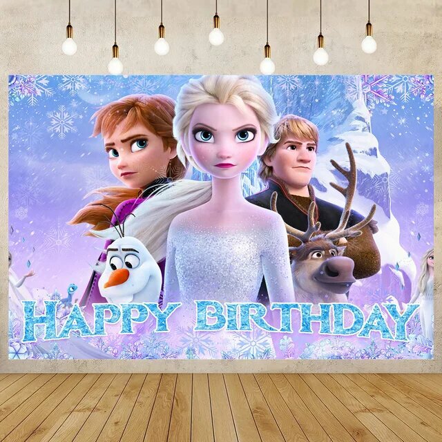 Украшение для торта в стиле аниме «Холодное сердце» с Анной, Эльзой и Ольф, праздничные атрибуты, вставка для торта на день рождения девочки, игрушка, подарки, украшение для вечеринки, праздничный детский праздник, Размер: 1 шт.