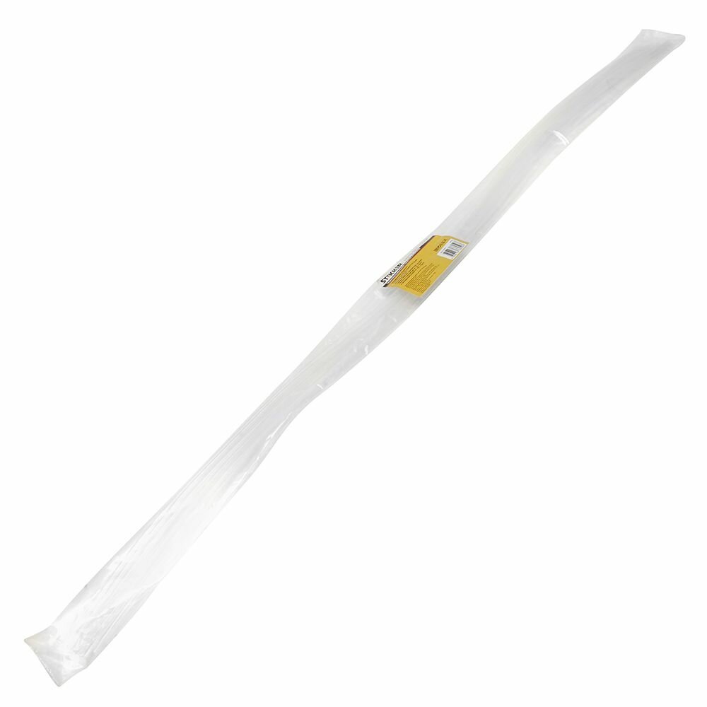 Набор из 10 штук Термоусадочная трубка STEKKER клеевая 9,5/3,0 100 см, усадка 3:1, прозрачный, (10шт в уп) HSTG-953-100TR