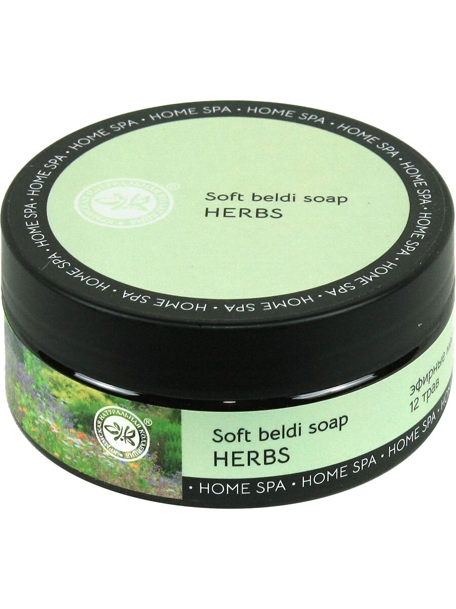 Мыло Крымская Натуральная Коллекция Home SPA "Травы", мягкое, 180г