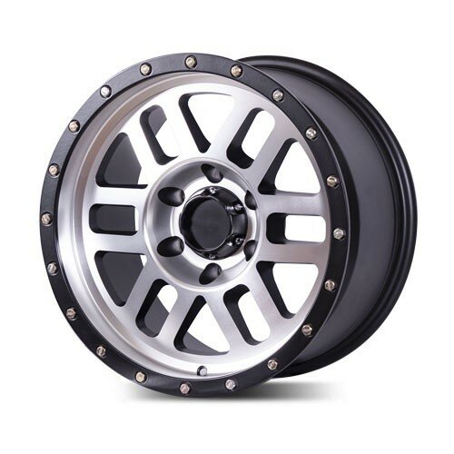 Колесный диск Lizardo XH123 9x17/6x139.7 D106.1 ET-12 черный матовый С полировкой