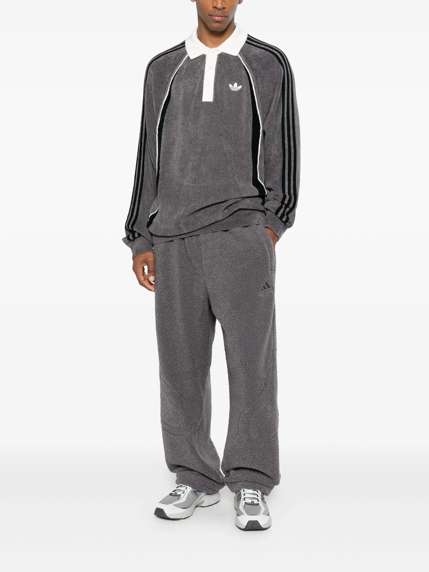 Рубашка adidas Wicons, размер M, grey — фото 1