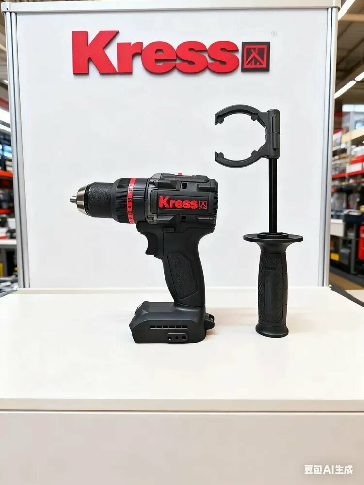 Kress KU217 20V Бесщеточная дрель-шуруповерт, Ударная электродрель , большой крутящий момент 100 Н м, компактный корпус, без АКБ и ЗУ