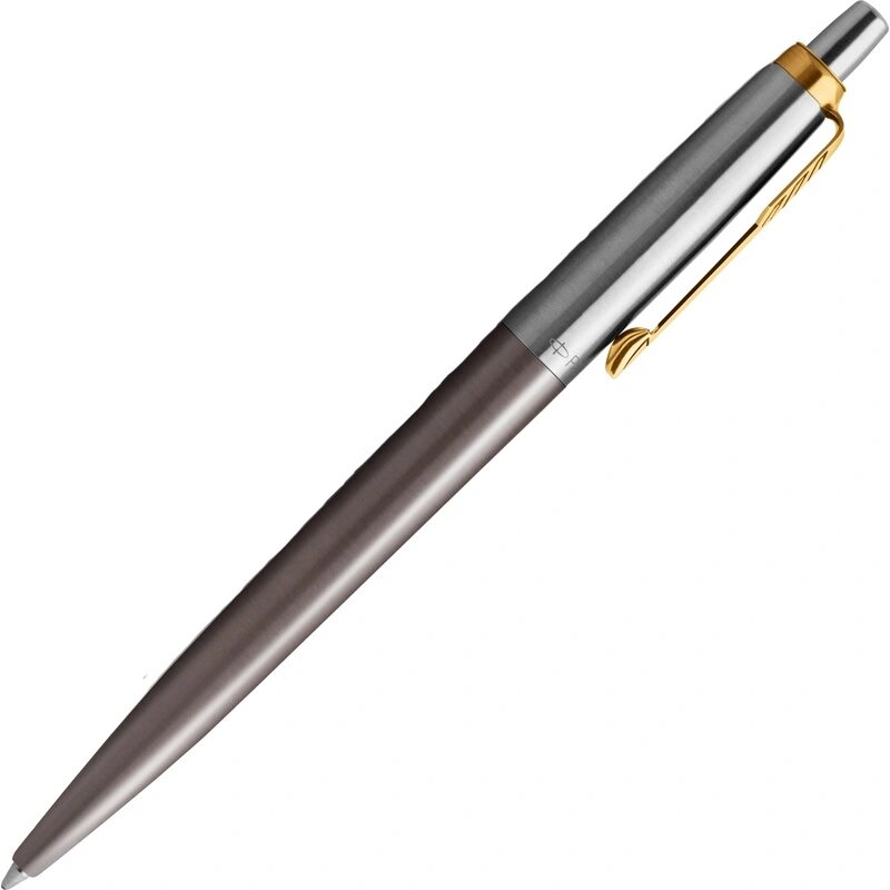 Ручка шариковая Parker Jotter XL Grey GT 1мм, кнопочн, син, под. кор, 2213722