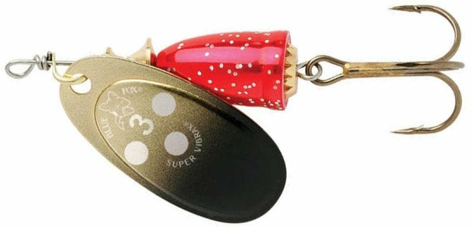 Блесна Blue Fox Vibrax, вращающаяся, латунный сплав, цвет GBRF