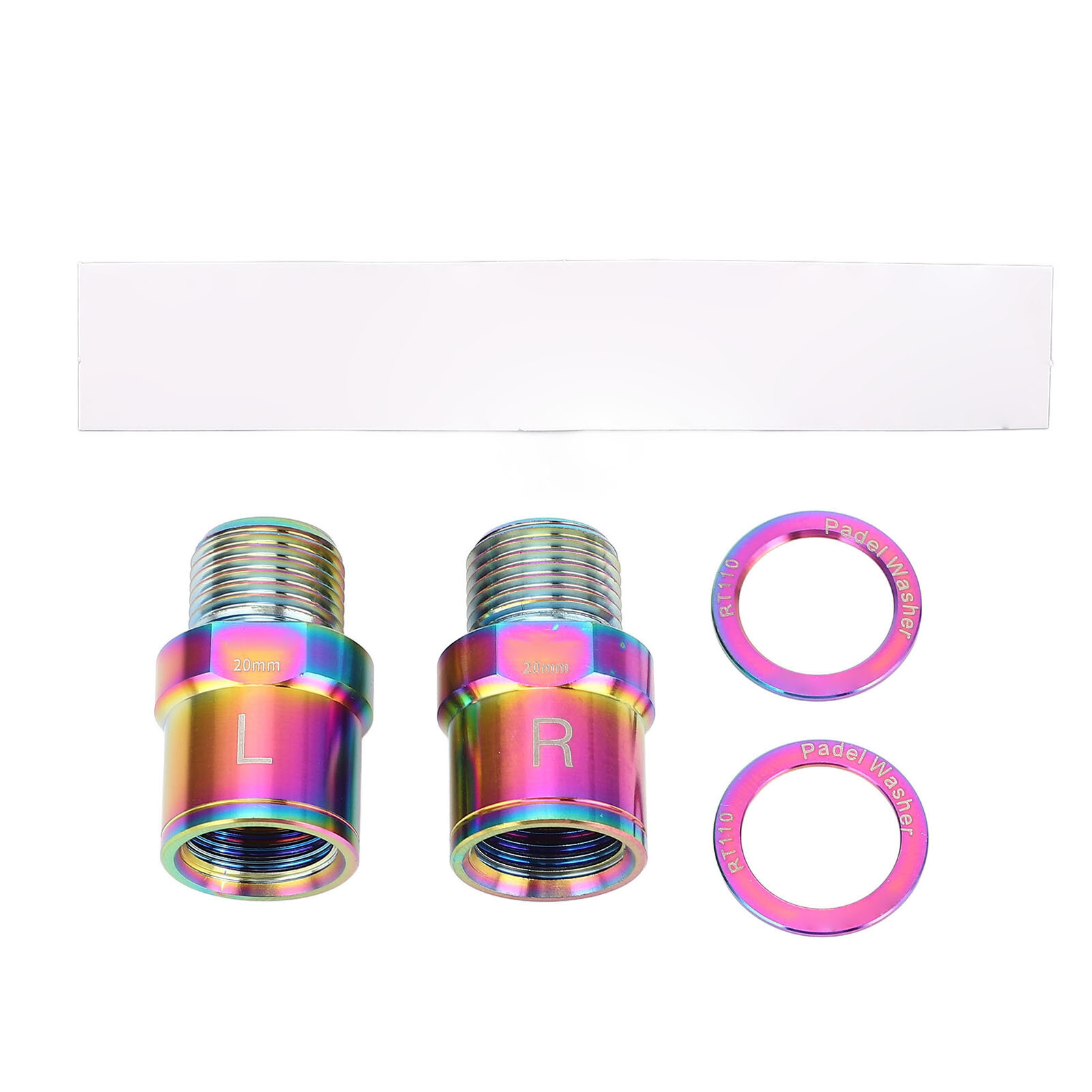 2 шт. удлинитель педали велосипеда с проставками 20 мм 0,79 дюйма цветной удлинитель педали велосипеда из титанового сплава для горного велосипеда, шоссейного велосипеда